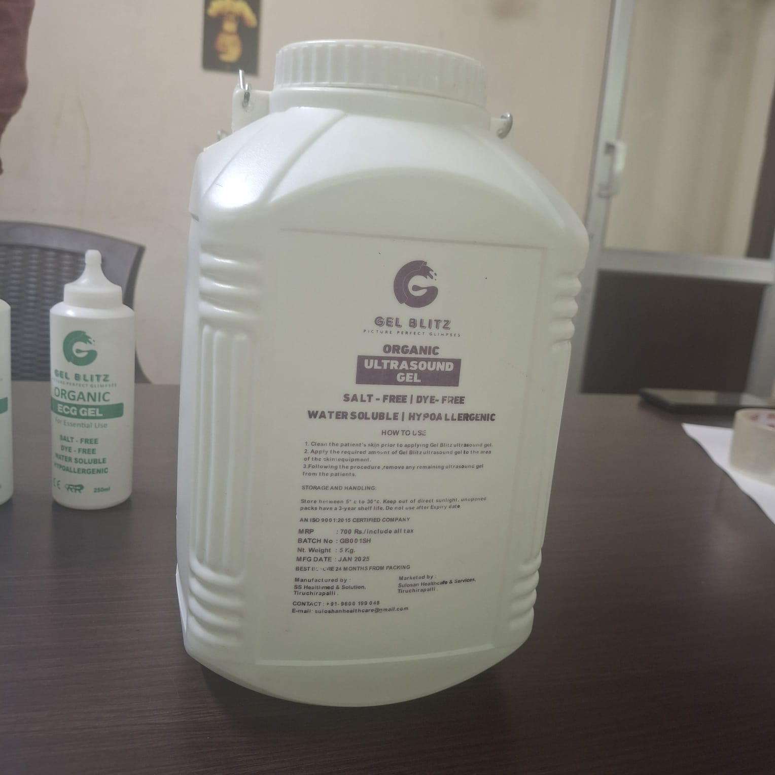 Gel Blitz – Organic Ultrasound Gel